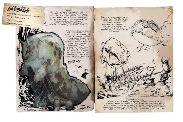 Dino Dossier: Gasbags - ARK: Survival Evolved